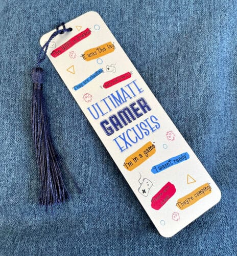 Luxury Tall Bookmark - 150 x 45mm (Updated! Rose/Pink Gold options ...