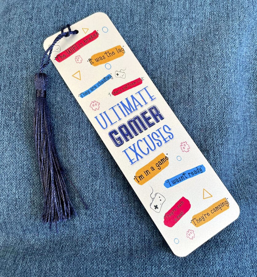 Luxury Tall Bookmark - 150 x 45mm (Updated! Rose/Pink Gold options ...