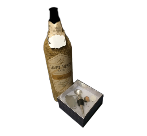 Wine Stopper with printable insert - Subli Metals Ltd