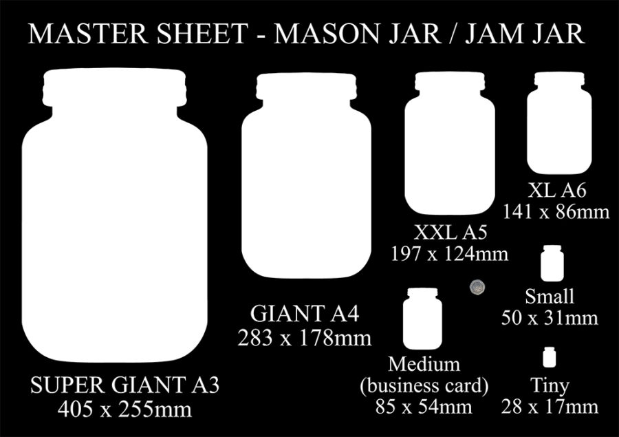 UPDATED! Mason Jar/Jam Jar (now also in Magnetic Steel!) - Subli Metals Ltd