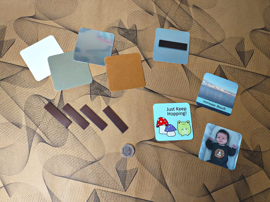 Standard Square Fridge Magnet Luxury Gift Set - Subli Metals Ltd