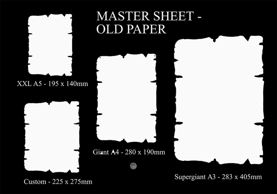 Fancy Plaques - Old Paper, Kasbah, Marrakesh - Subli Metals Ltd