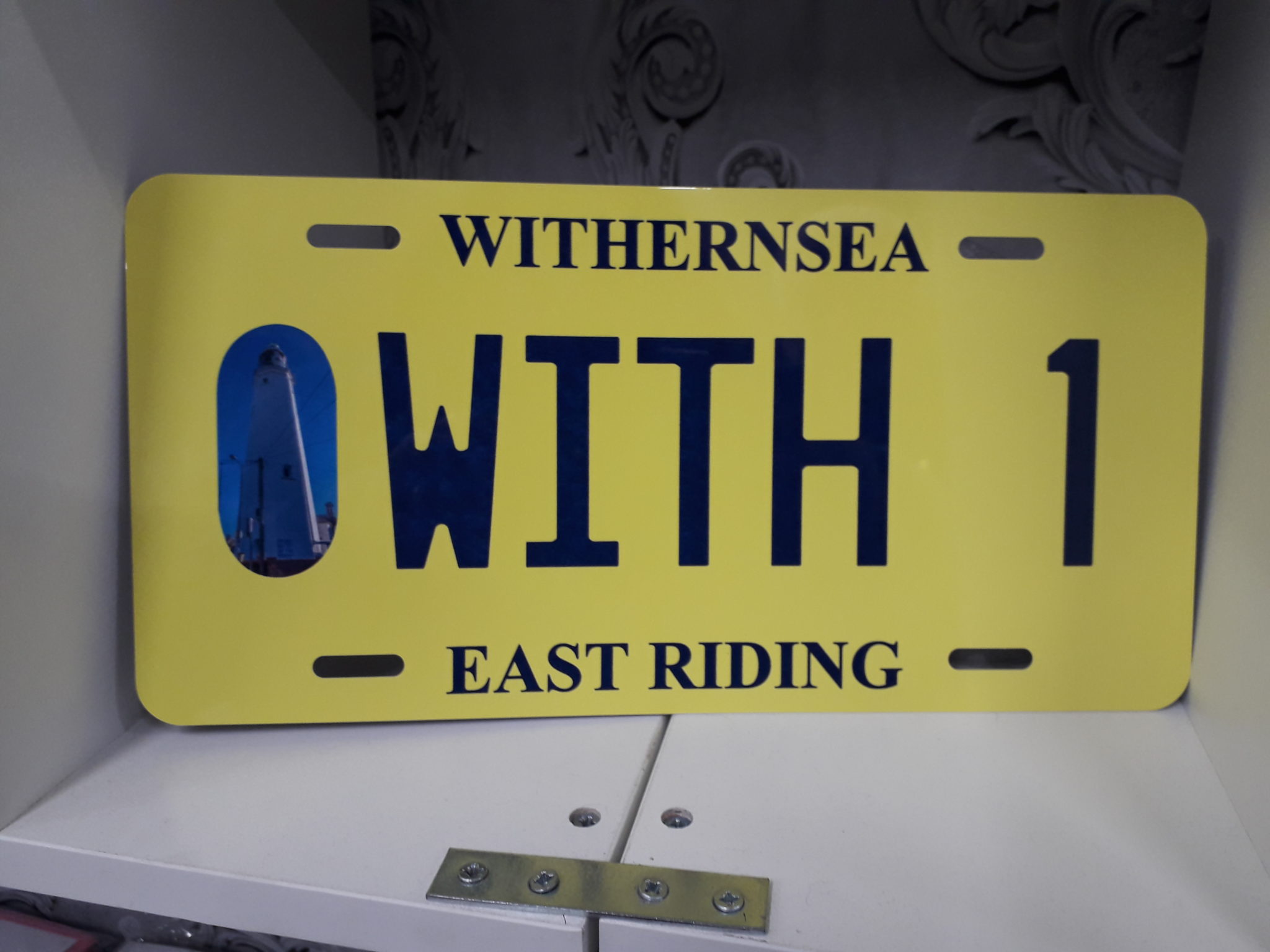 US style Car license plate 305 x 150 mm - Subli Metals Ltd