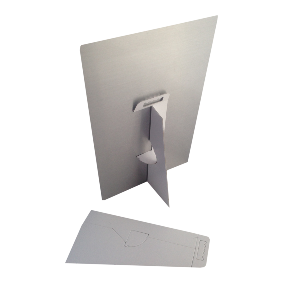 Self adhesive Card Strut (190mm or NEW! 140mm high) - Pack of 5 - Subli ...