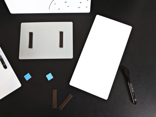 Shopping List Style Dry Wipe Sign (283 x 100mm) - Gloss White - Subli ...
