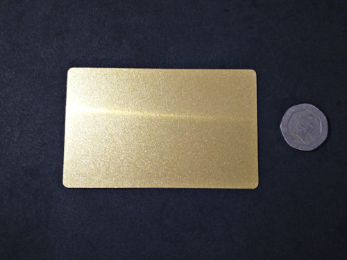 UPDATED! Double Sided Wallet / Business Card 85mm x 54mm x 0.5mm ...