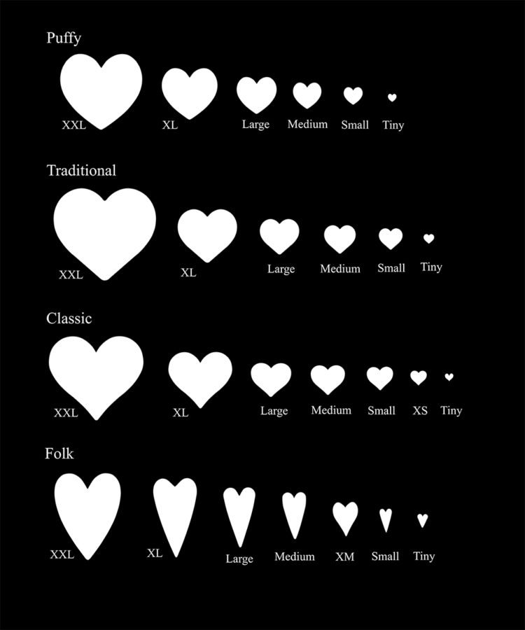 Heart - Puffy (Updated!) - Subli Metals Ltd