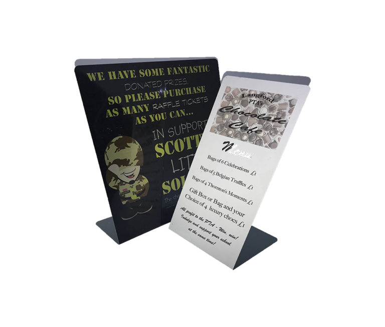 Freestanding (scored) Signs - Subli Metals Ltd