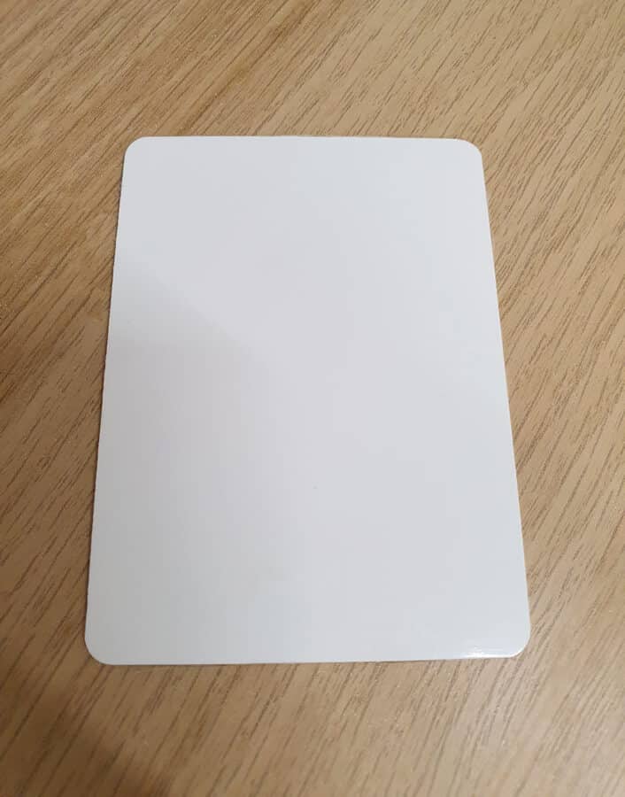 UPDATED! Trading Card size TCG / CCG Custom cut Authentic 89 x 63 mm ...