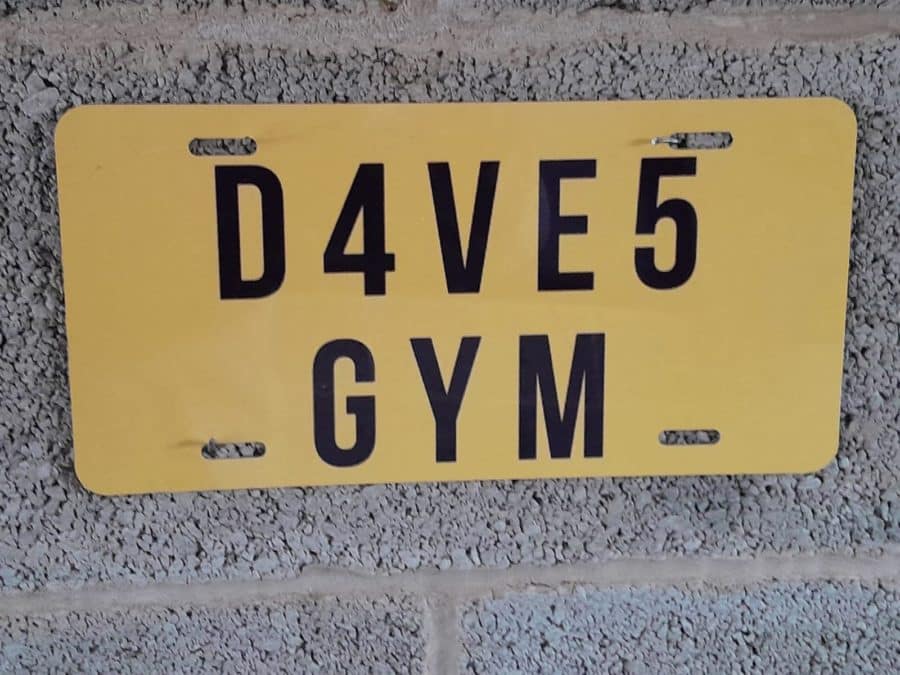 US style Car license plate 305 x 150 mm - Subli Metals Ltd
