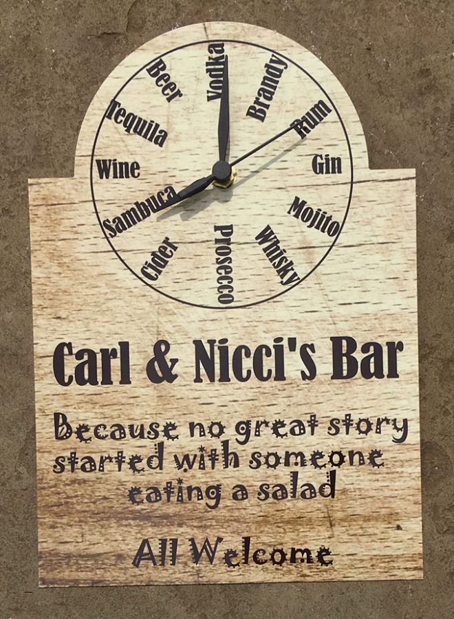 Wall Art Bar Signs - Giant A4 - Subli Metals Ltd