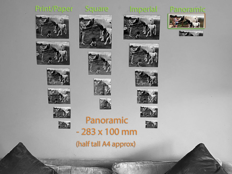 UPDATED! Alu sheet - Panoramic - 283 x 100mm - Subli Metals Ltd