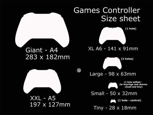 Games Console Controller Shape - Subli Metals Ltd