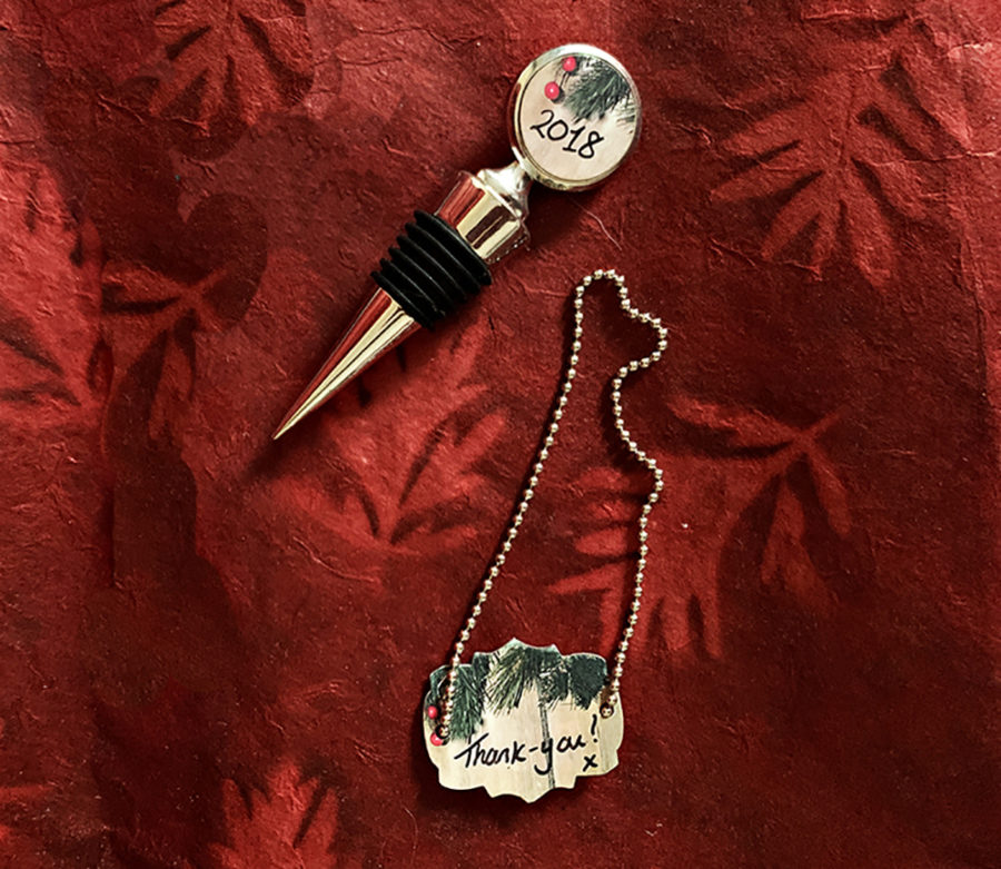 Wine Stopper with printable insert - Subli Metals Ltd