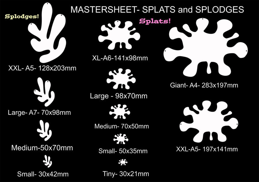NEW! Splats and Splodges - Subli Metals Ltd