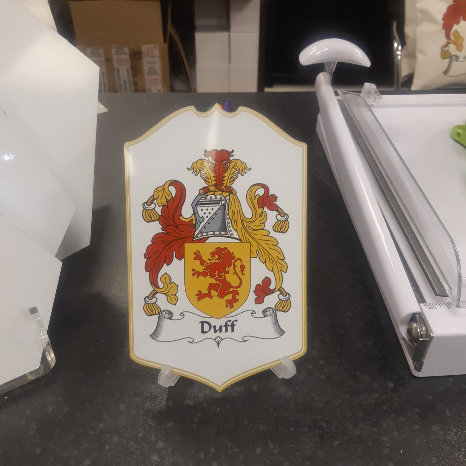 Commemorative Shield - Subli Metals Ltd