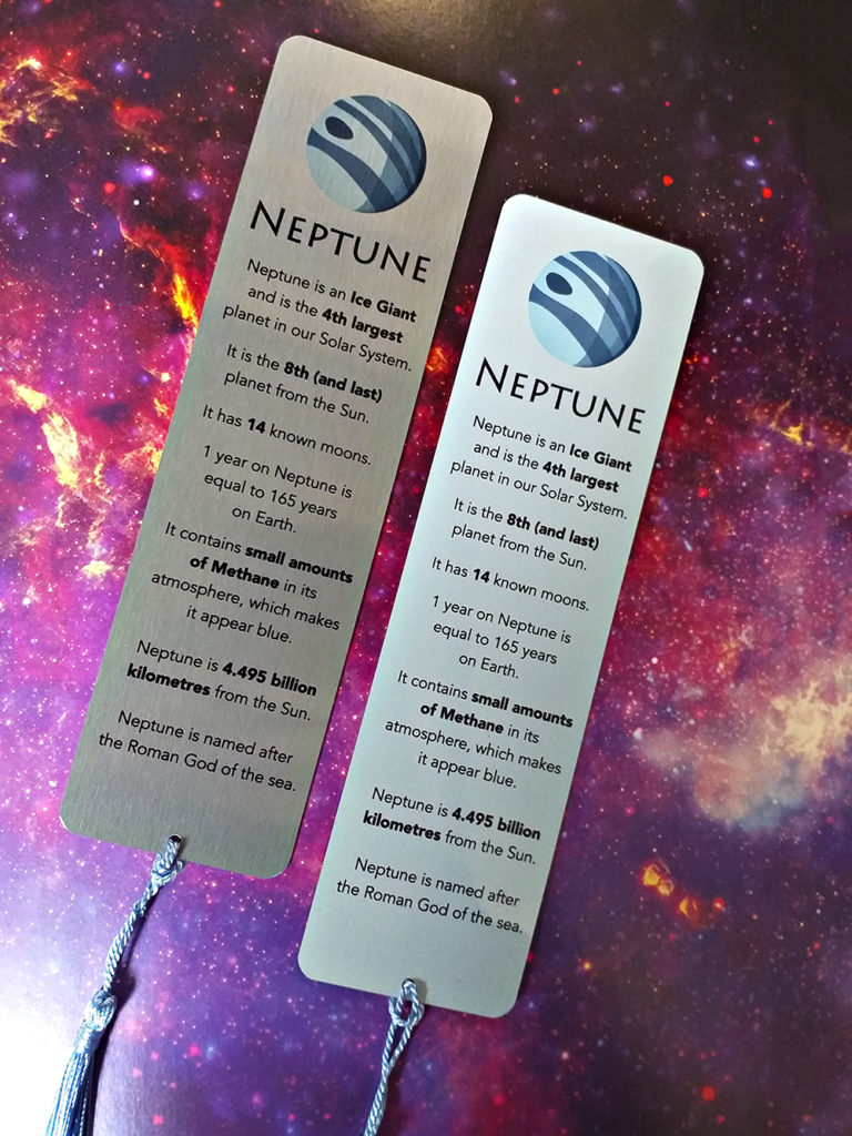 Luxury Jumbo Tall Bookmark - 200 x 55 mm - Subli Metals Ltd