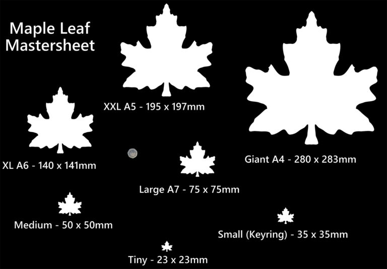 Maple Leaf Shape - Subli Metals Ltd