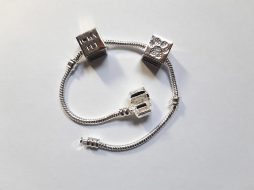 Pandora Style Cube Charms with Square Recesses - Subli Metals Ltd
