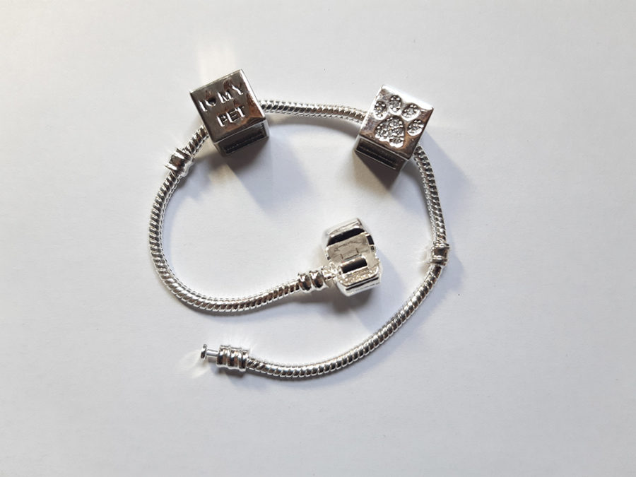 Pandora Style Cube Charms with Square Recesses - Subli Metals Ltd