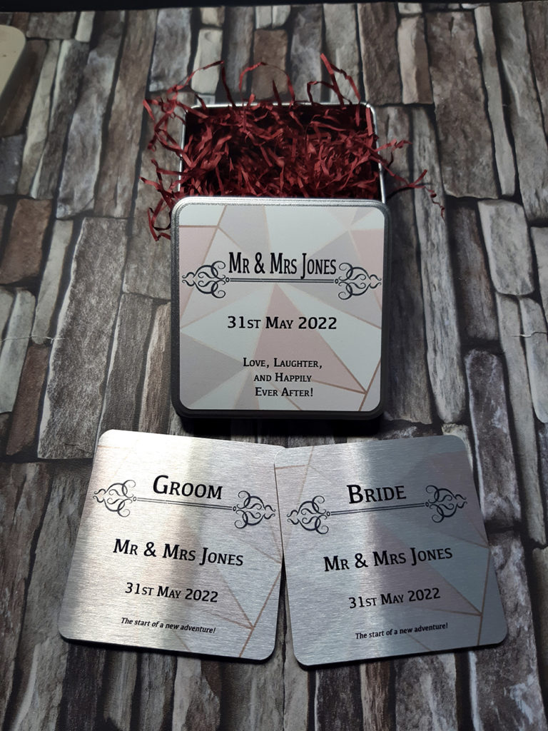 Aluminium Coaster - Square 100 x 100 mm - Subli Metals Ltd