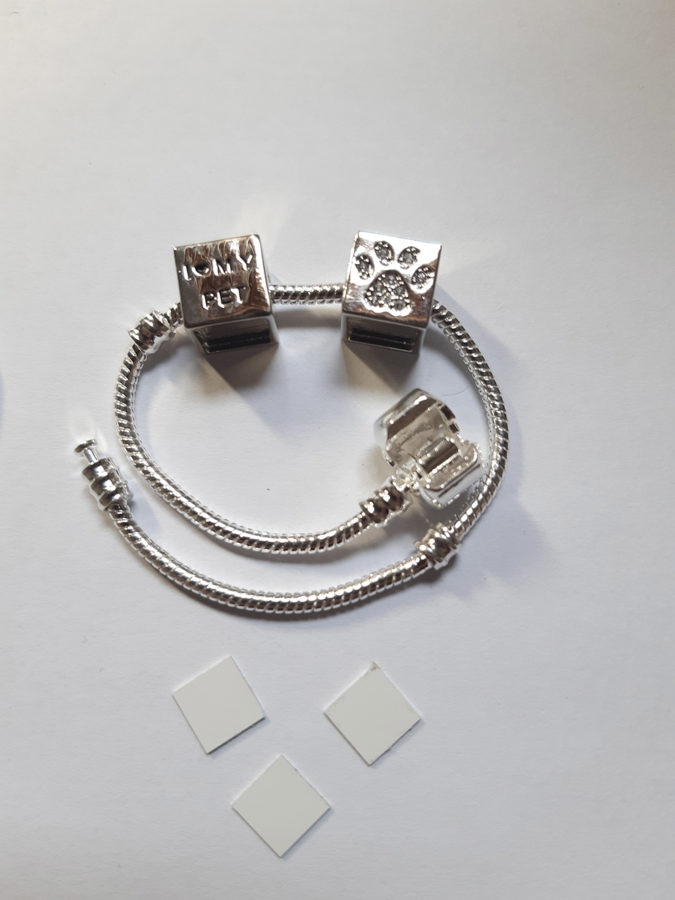 Pandora Style Cube Charms with Square Recesses - Subli Metals Ltd