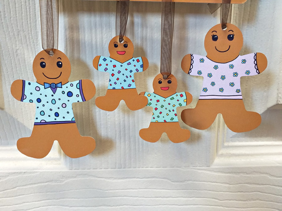 Gingerbread Family Wall Art - Subli Metals Ltd
