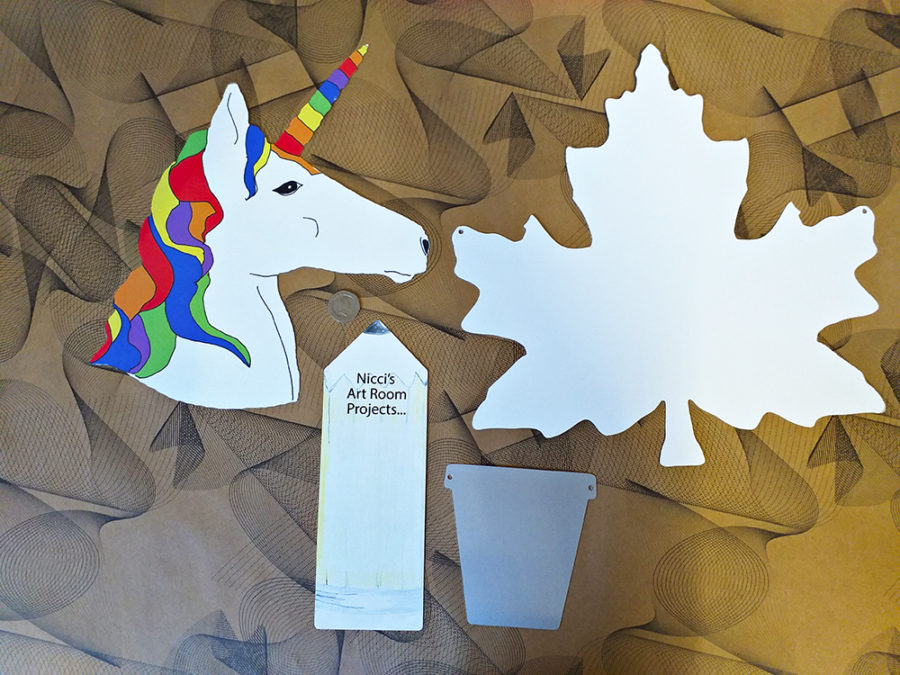 Natural Shapes - Dry Wipe Sign / Notice Board - Subli Metals Ltd