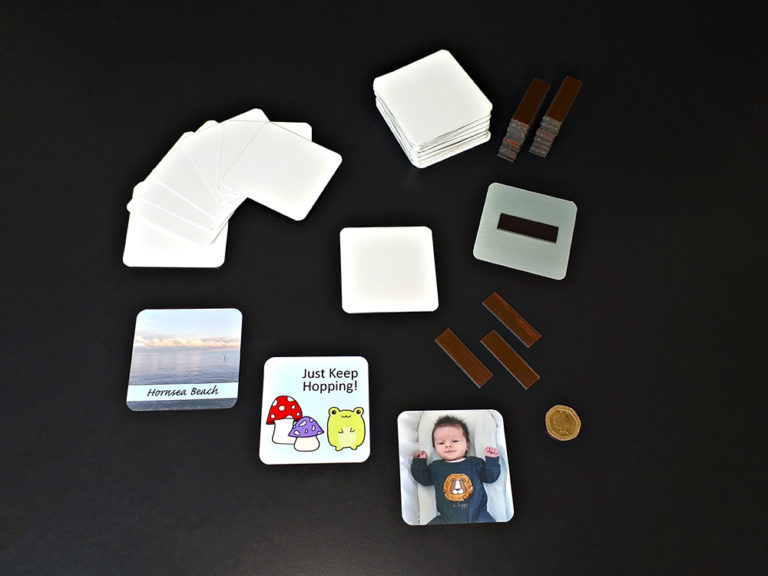 Standard Square Fridge Magnet Luxury Gift Set - Subli Metals Ltd