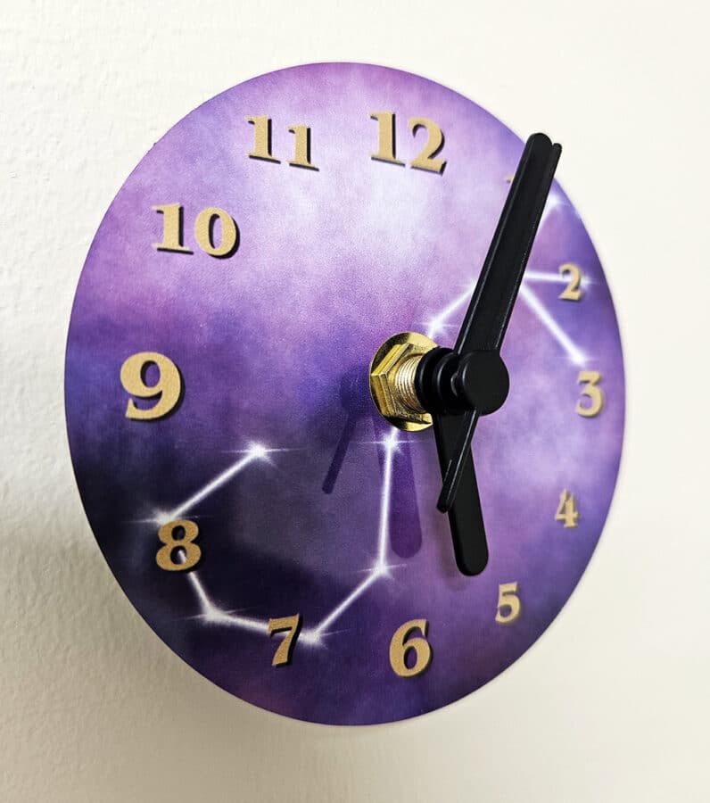 PRICE DROP!! Luxury Small Clock Gift Set - Subli Metals Ltd