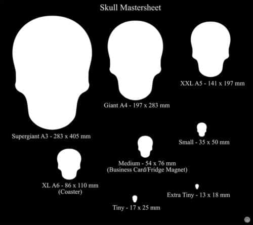 Skull Shape - Subli Metals Ltd