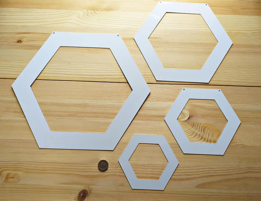 Hexagon Frames - Subli Metals Ltd