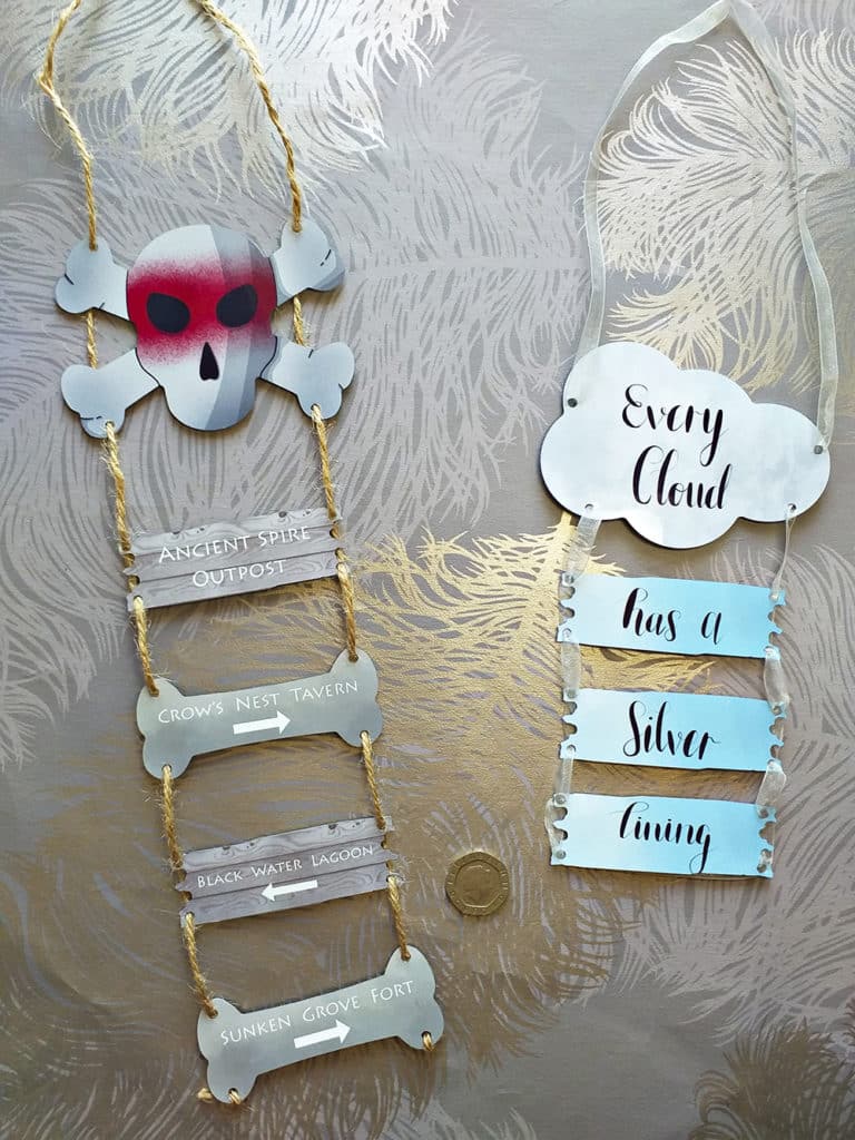 Build Your Own - Mini Panel Hanger Sets! (White 0.5mm) - Subli Metals Ltd