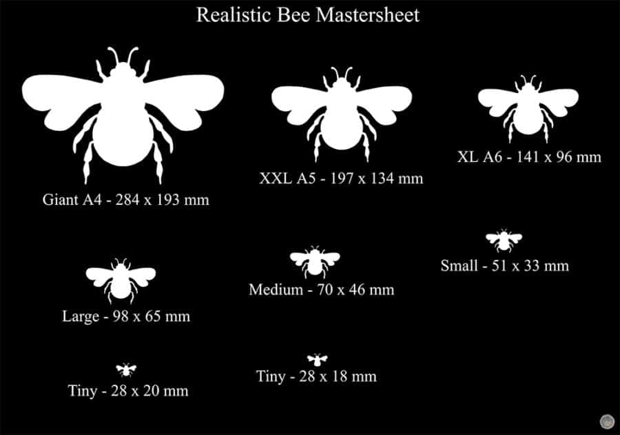 Realistic Bee Shape - Subli Metals Ltd