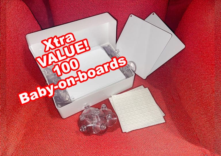 Xtra VALUE! Pack - Baby on boards (pack of 100) - Subli Metals Ltd