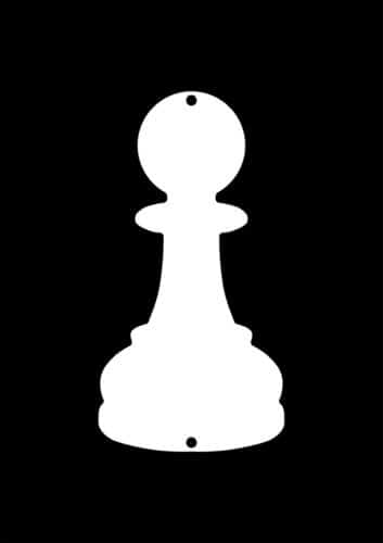 Chess Piece - Pawn Shape - Subli Metals Ltd