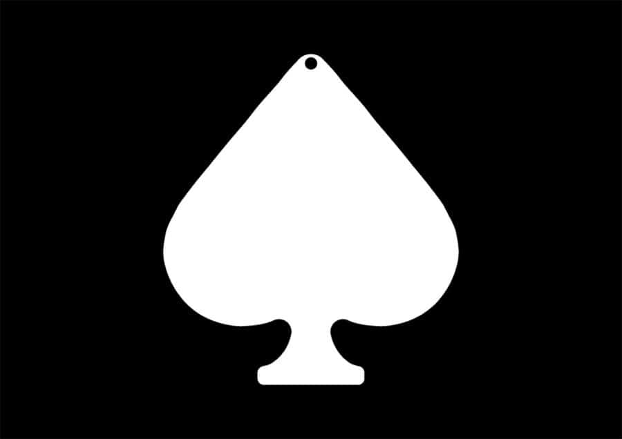 Playing Card Suits - Club, Diamond, and Spade Shapes (Custom Cut ...