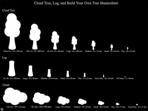 Cloud Tree and Log Shapes (+ Build Your Own Tree!) - Subli Metals Ltd