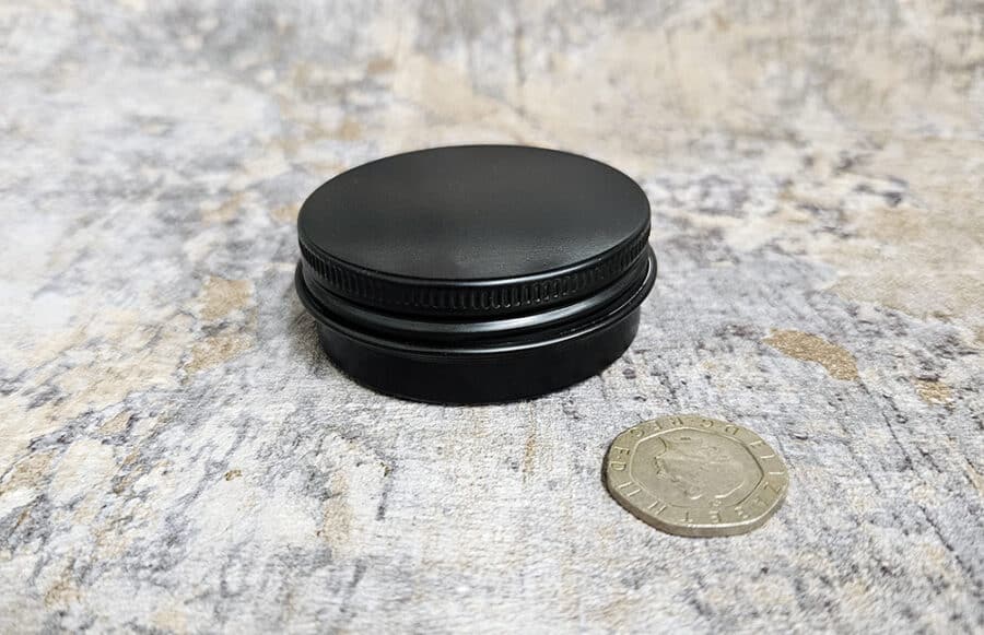 UPDATED! (new Black colours!) Round Shaped Tins with printable metal ...