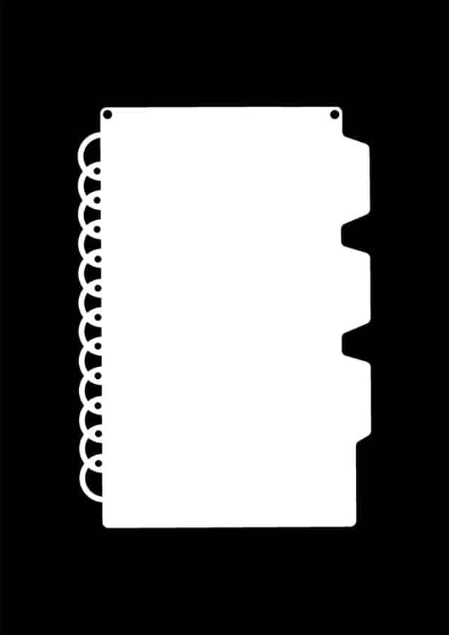 Spiral Notebook and Folder Tab Shapes - Subli Metals Ltd