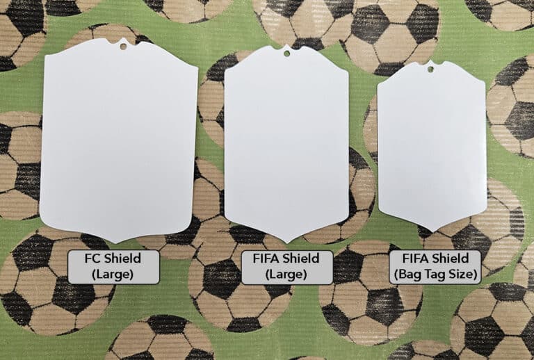 FIFA Shield (with NEW metal stand options!) - Subli Metals Ltd
