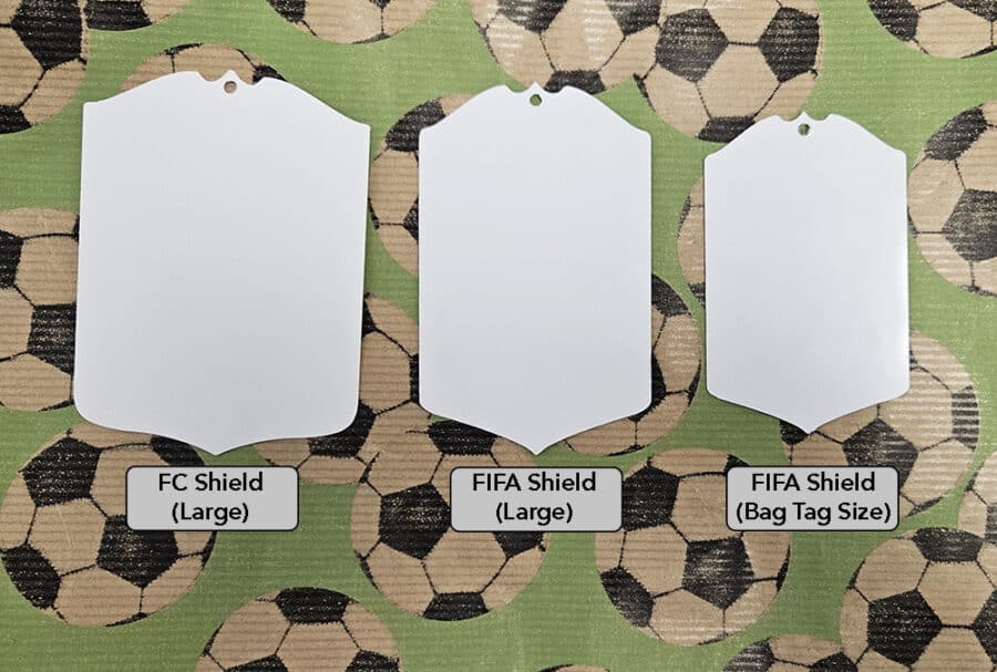 FIFA Shield (with NEW metal stand options!) - Subli Metals Ltd